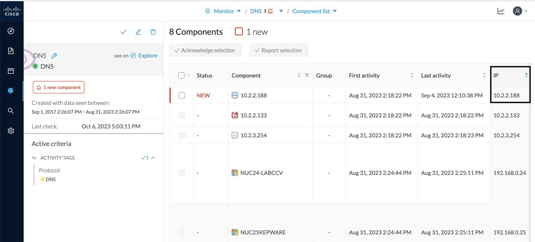 Cisco Cyber Vision GUI Monitor Mode User Guide, Release 4.3.0 - Use ...
