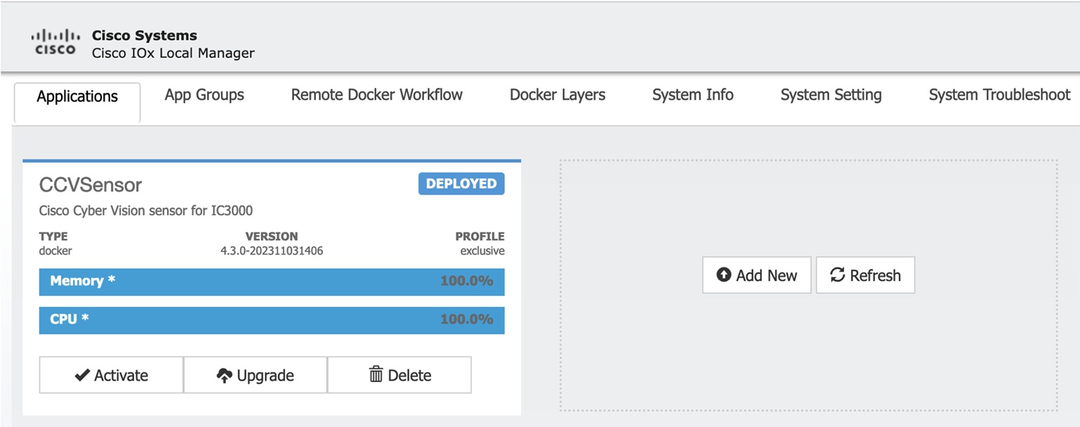Cisco Cyber Vision Network Sensor Installation Guide for Cisco IC3000 ...
