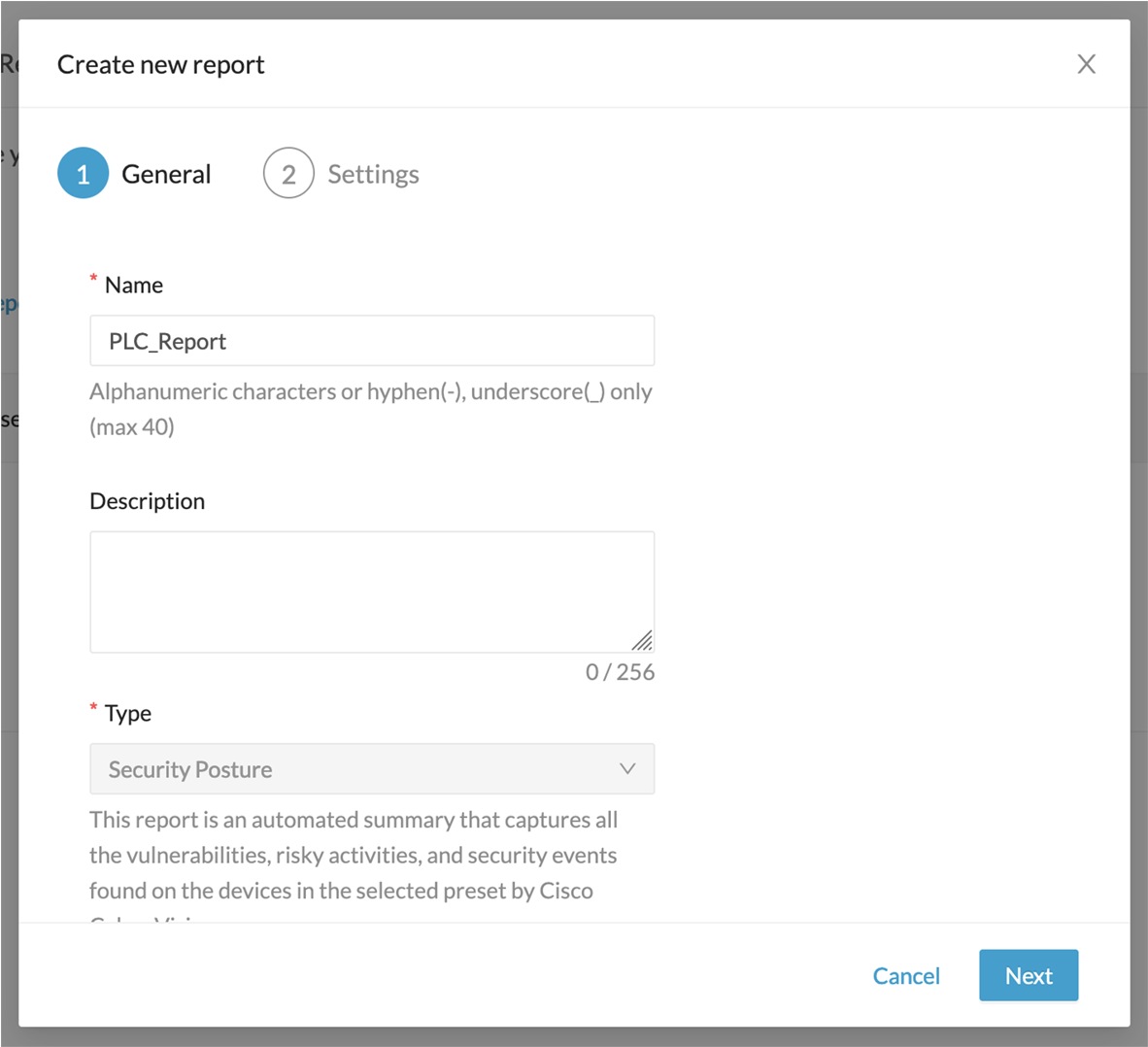 Cisco Cyber Vision GUI User Guide, Release 4.3.0 - Reports [Cisco Cyber Vision] - Cisco