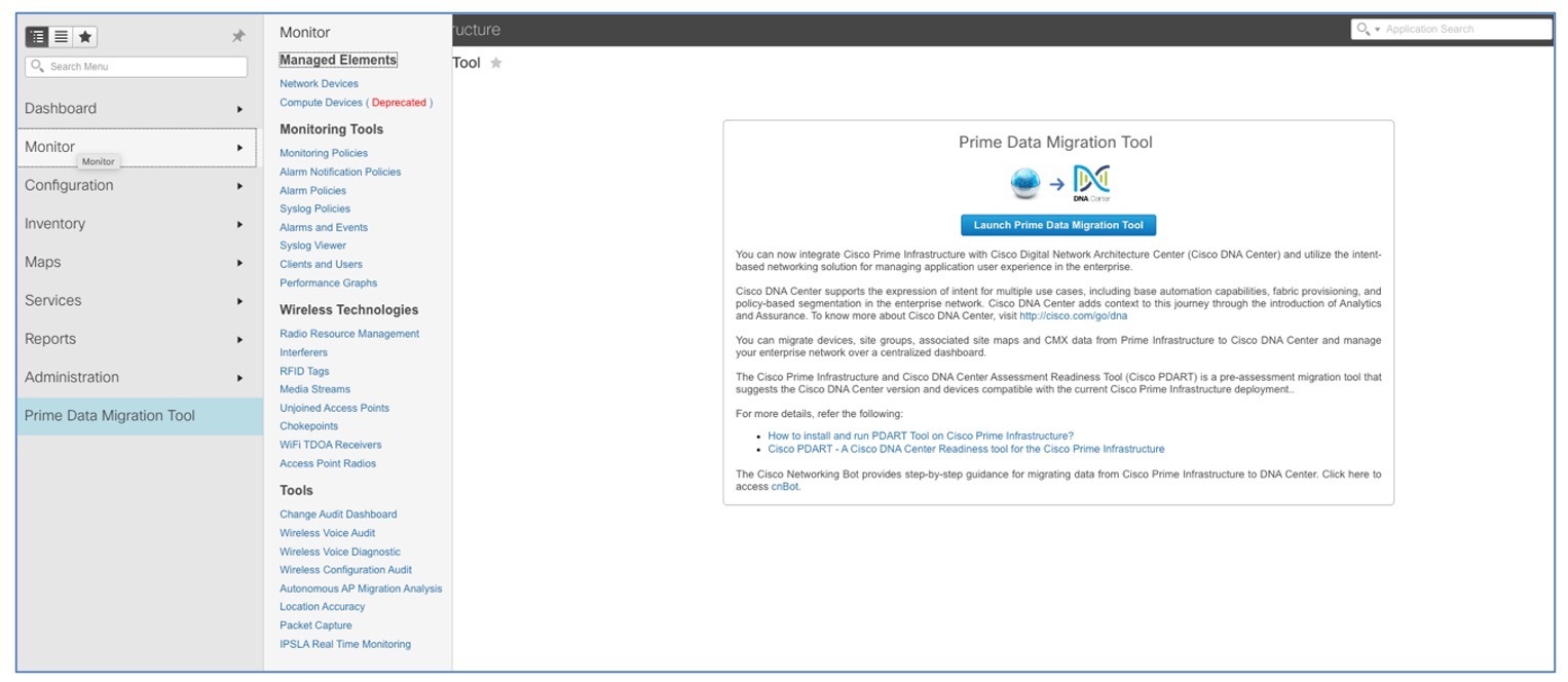 Validated Solution: Cisco Prime Infrastructure to Cisco DNA Center ...