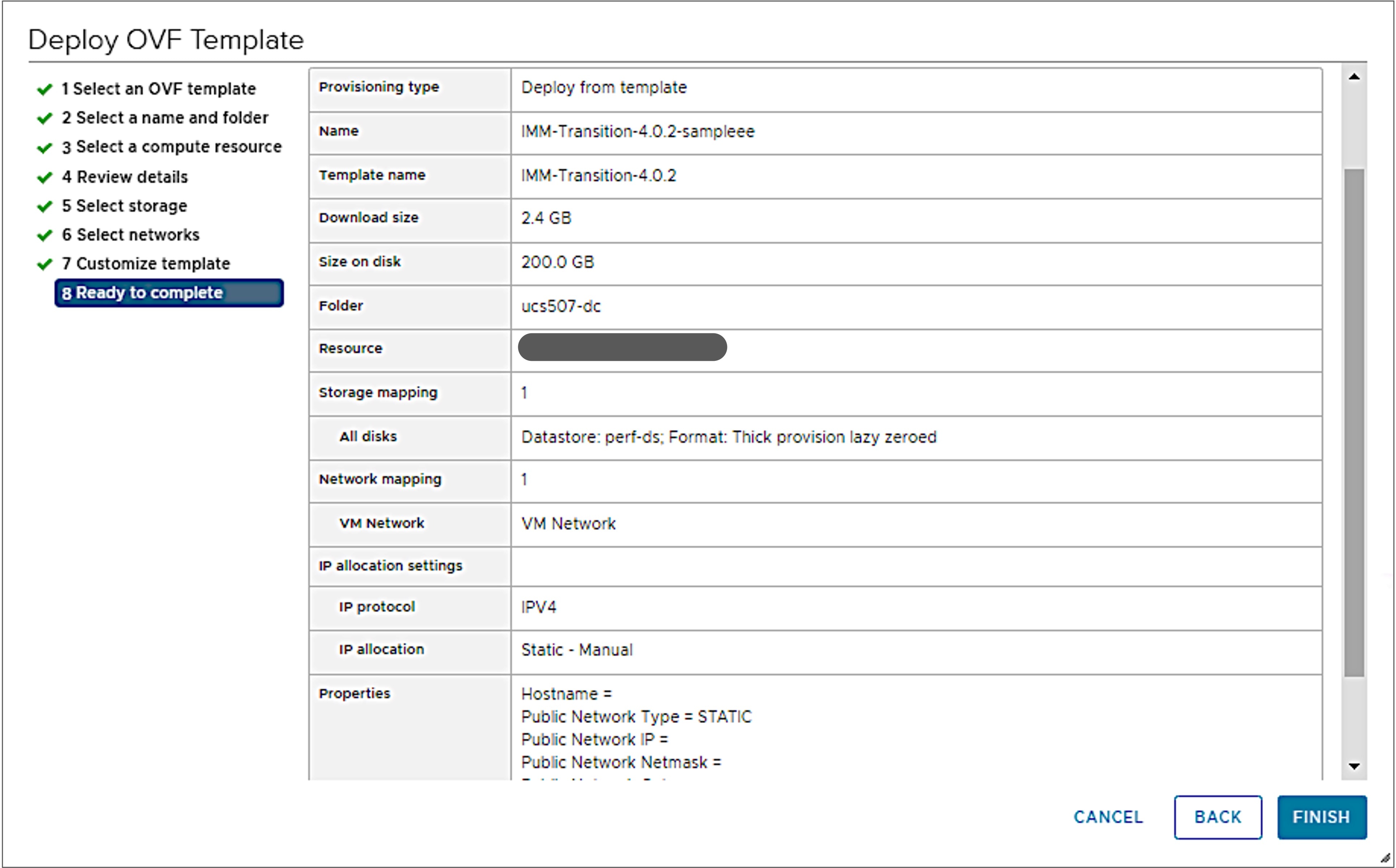 Cisco Intersight Managed Mode Transition Tool User Guide, 4.x - Installing Cisco Intersight ...