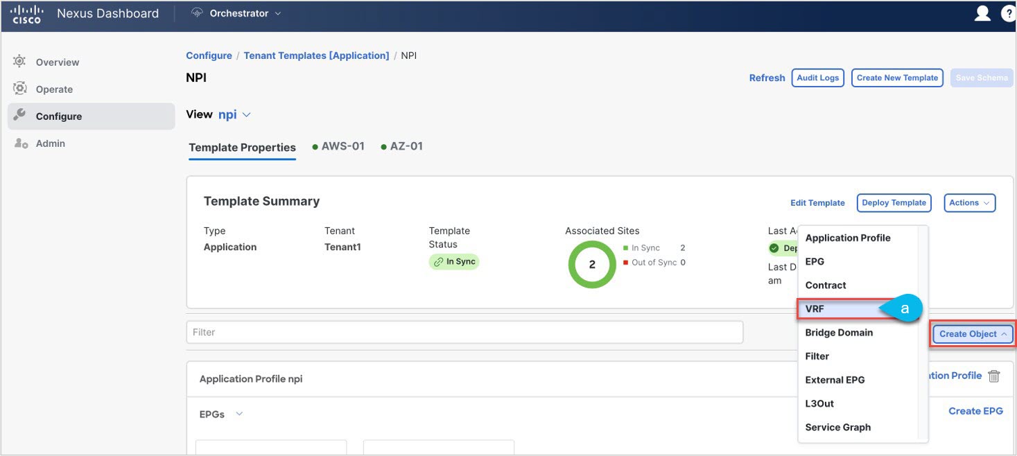 Configuring Per Subnet Route Table For Azure Cloud Using Nexus Dashboard Orchestrator Cisco