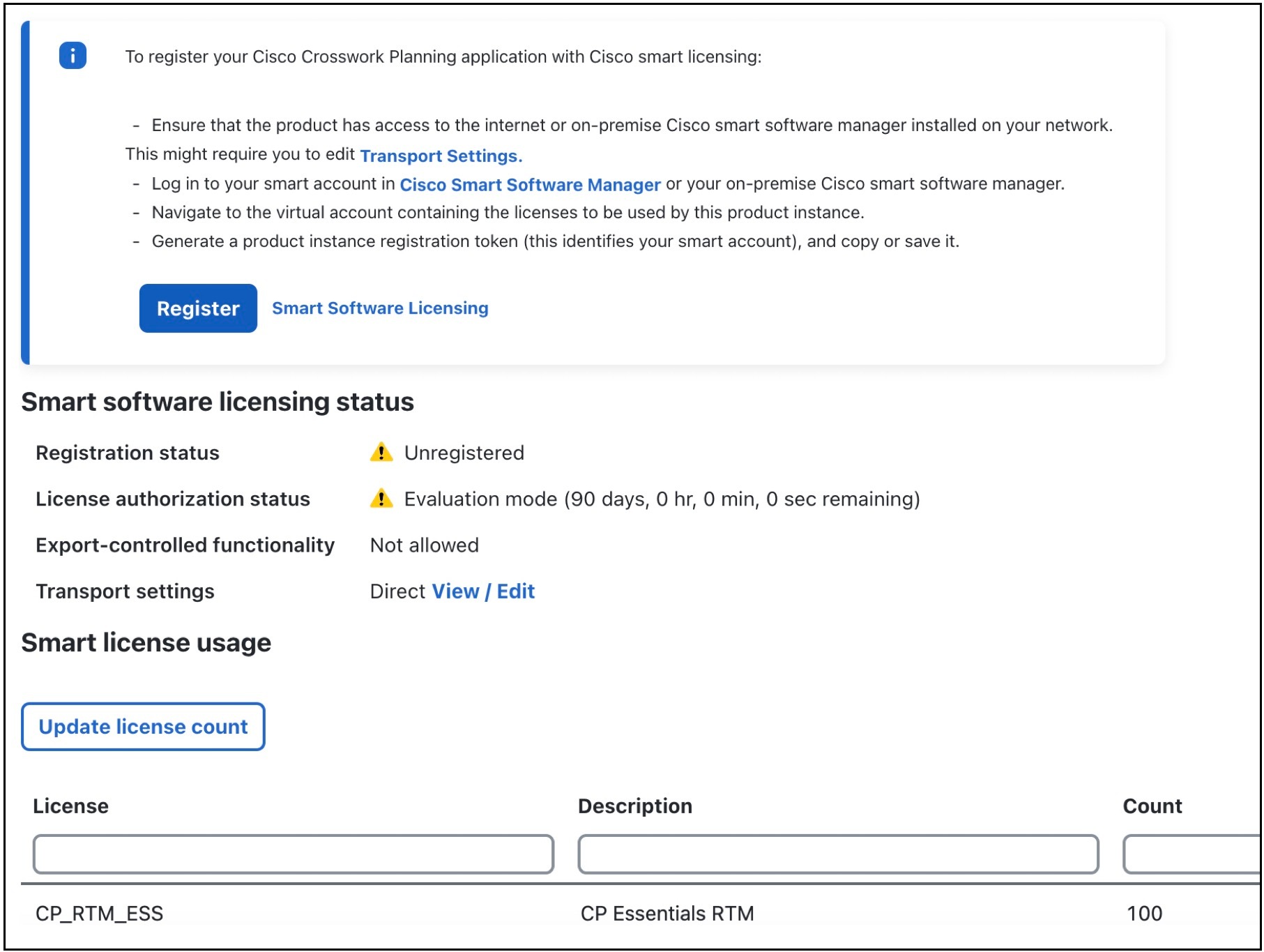 Cisco Crosswork Planning 7.0 Collection Setup and Administration ...