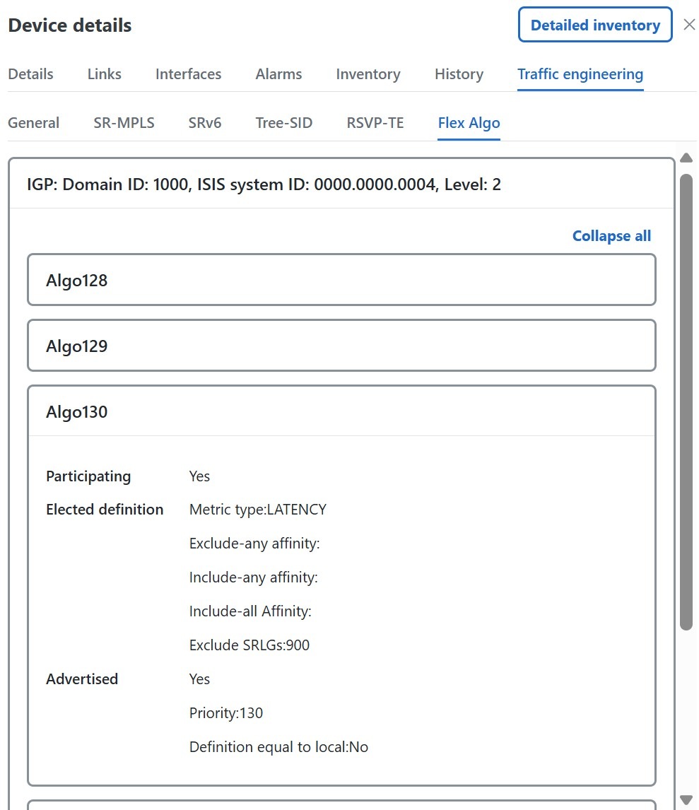 Cisco Crosswork Optimization Engine 7.0 User Guide - Flexible Algorithm ...