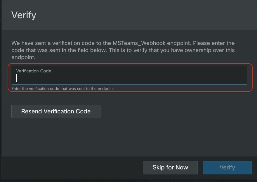 Cisco Crosswork Cloud User Guide - Configure Notification Endpoints [Cisco Crosswork Network ...