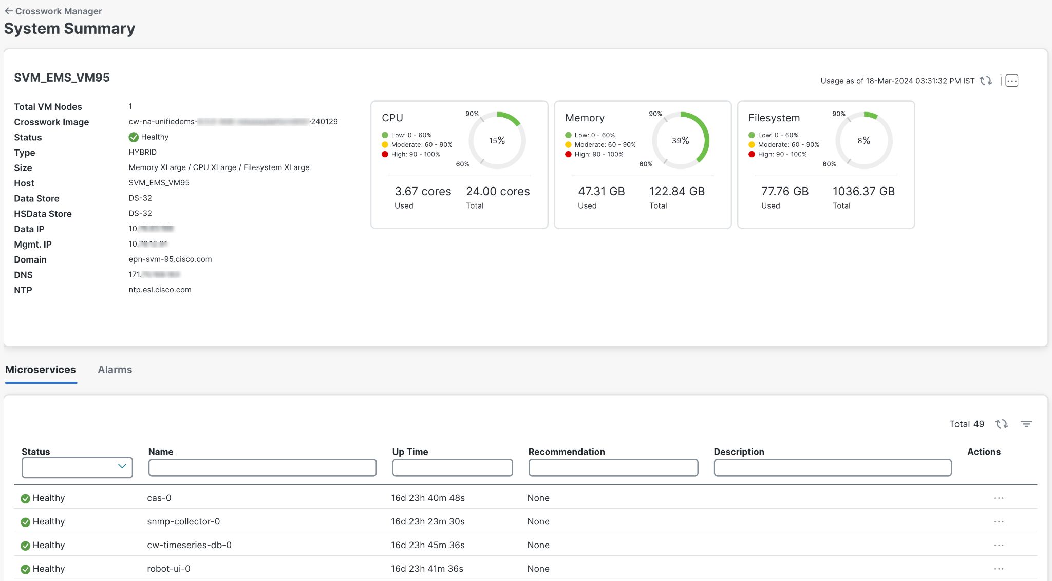 Cisco Crosswork Network Controller 7.0 Administration Guide - Manage the Crosswork Cluster ...