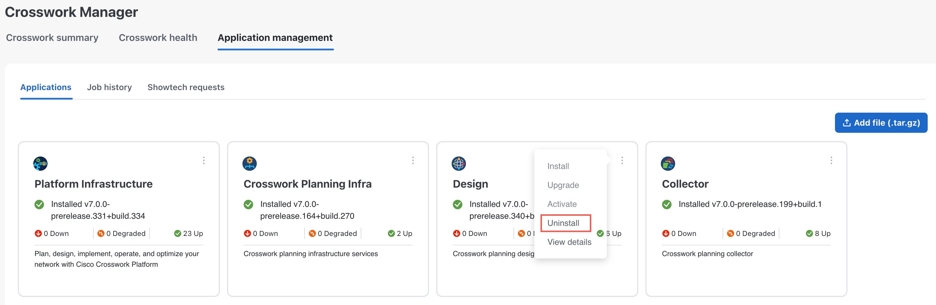 Cisco Crosswork Planning 7 0 Installation Guide Uninstall Cisco Crosswork Planning [cisco