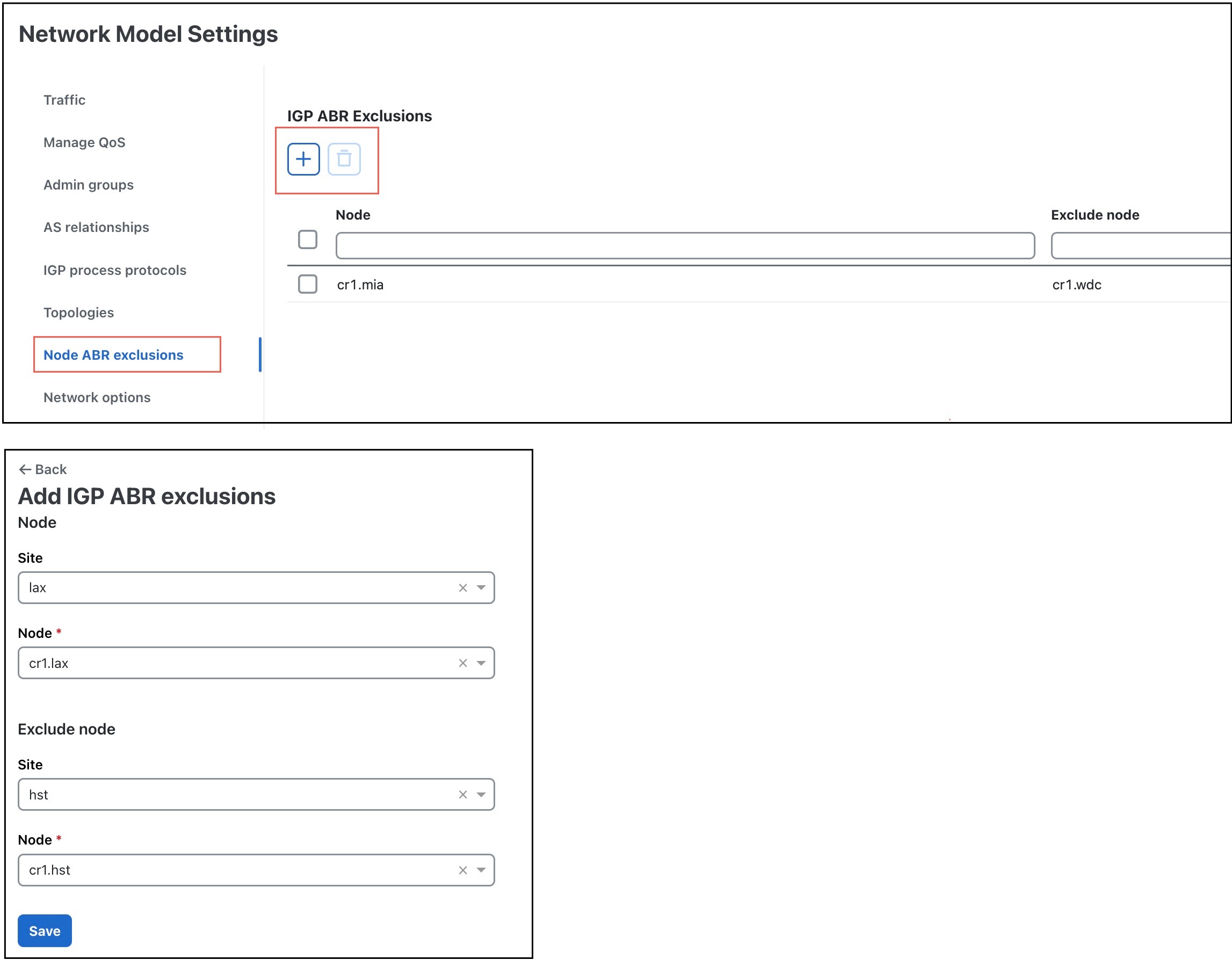 Cisco Crosswork Planning Design 7.0 User Guide - Simulate IGP Routing Protocol [Cisco Crosswork ...