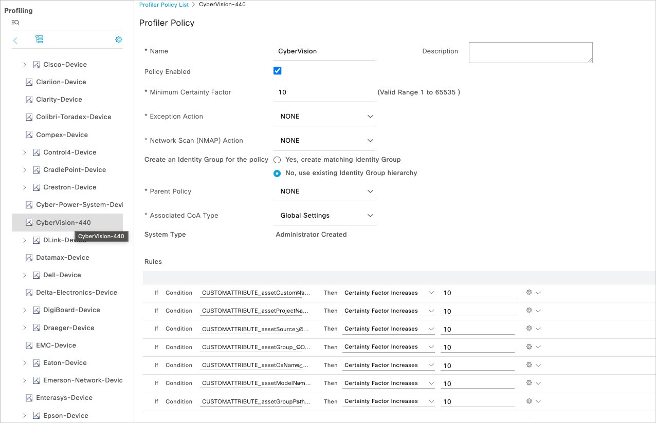 Integrate Cisco Cyber Vision with Cisco Identity Services Engine (ISE ...