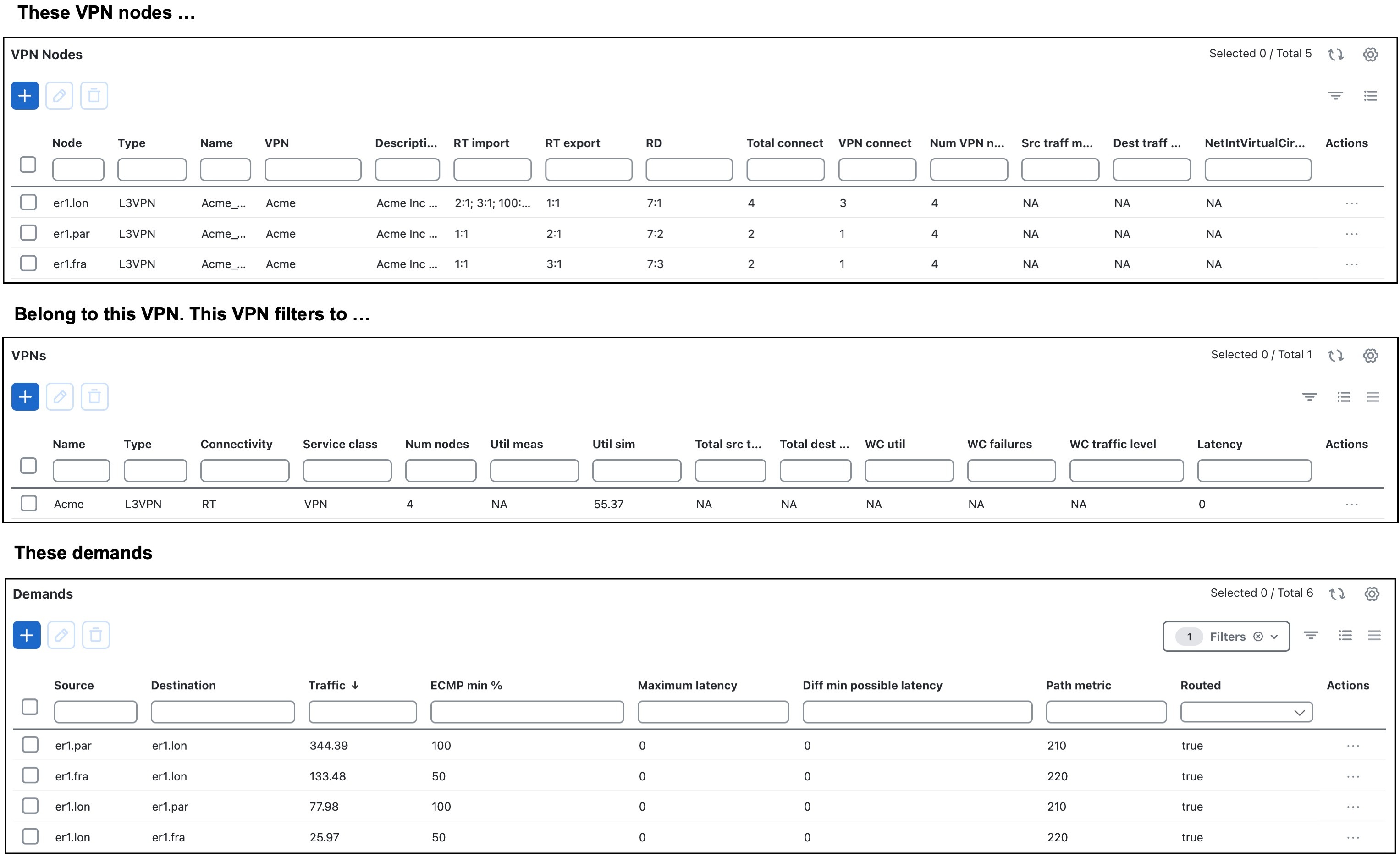 Cisco Crosswork Planning Design 7.0 User Guide - Simulate VPN [Cisco ...
