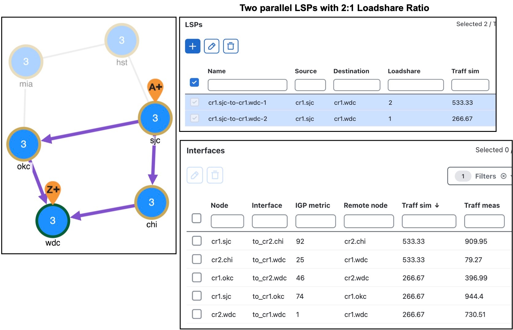 Cisco Crosswork Planning Design 7.0 User Guide - Configure MPLS Routing ...