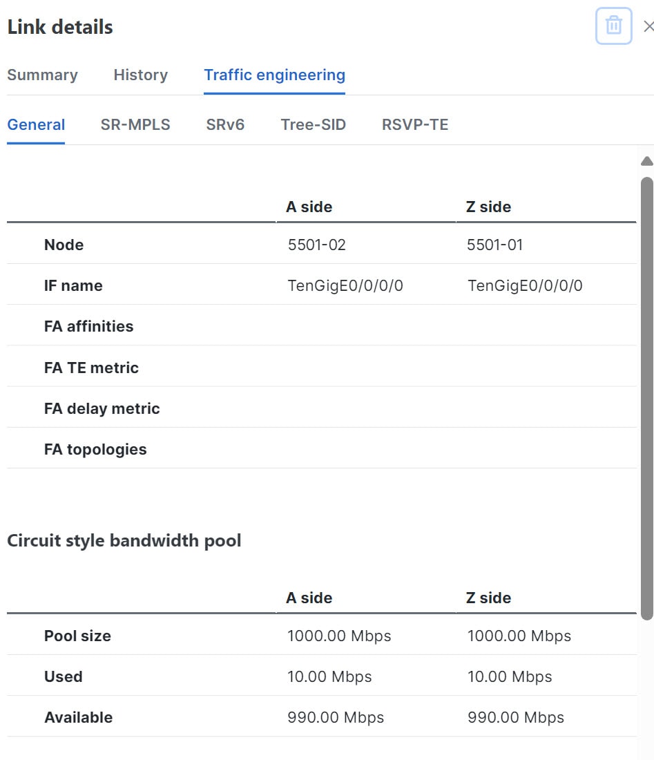 Cisco Crosswork Network Controller 70 Solution Workflow Guide Bandwidth And Network