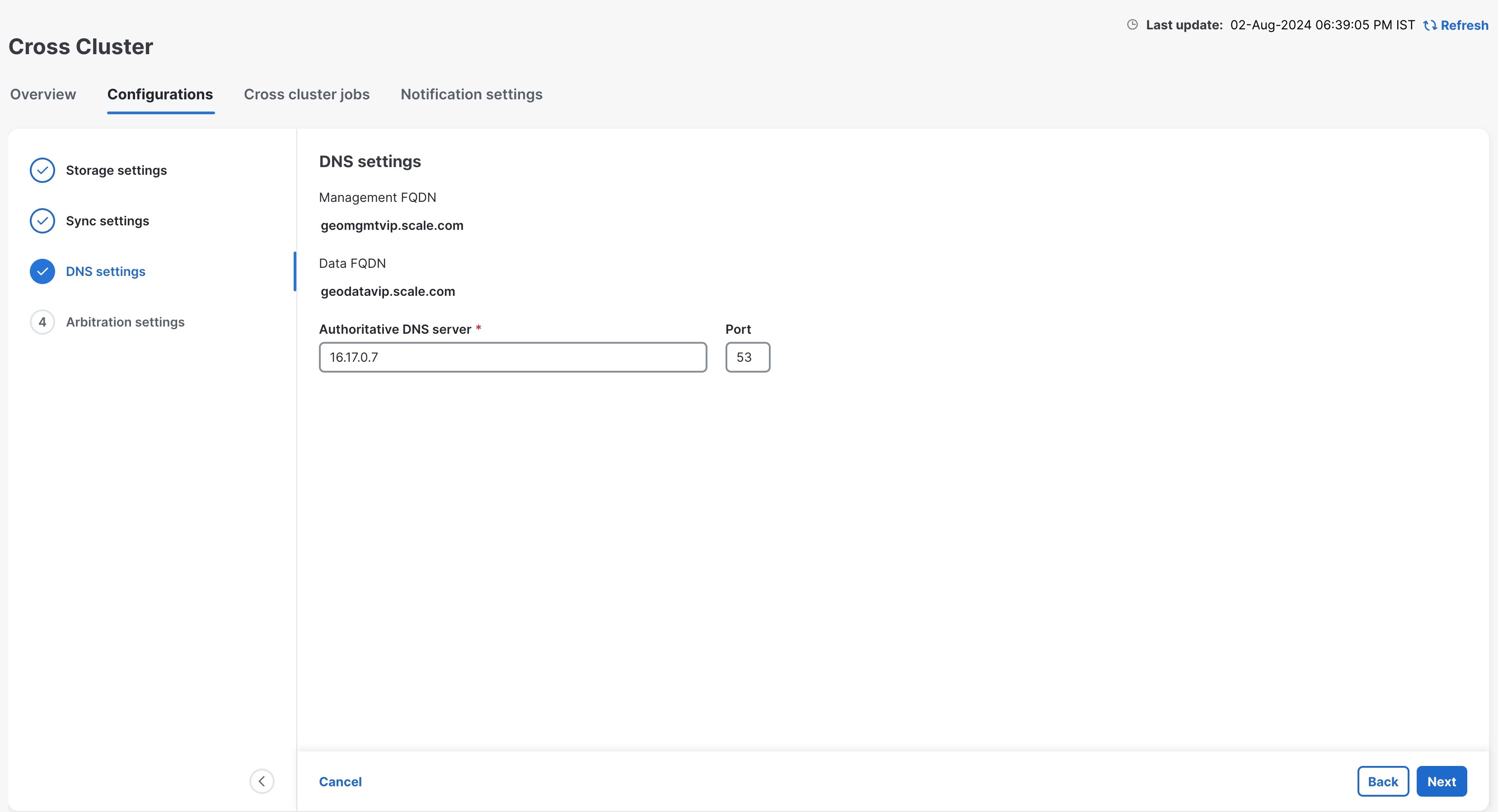 Cisco Crosswork Network Controller 7 0 Installation Guide Enable Geo Redundancy Solution