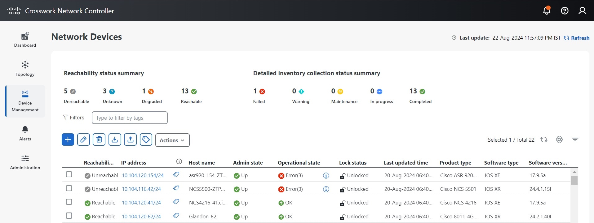 Cisco Crosswork Network Controller 7.0 Device Lifecycle Management ...