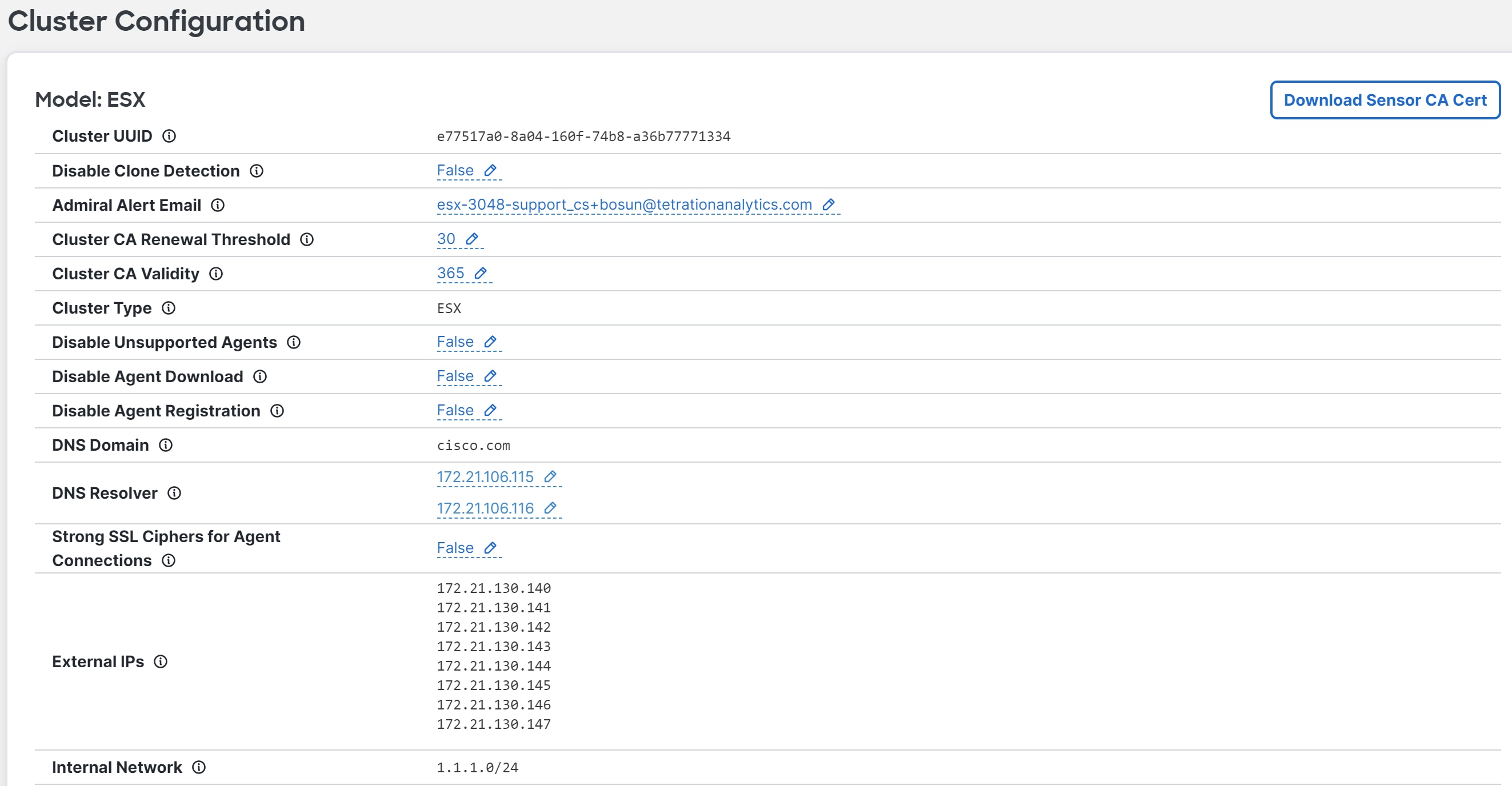 Cisco Secure Workload User Guide On–Premises, Release 3.9 - Set Up System Configurations in ...