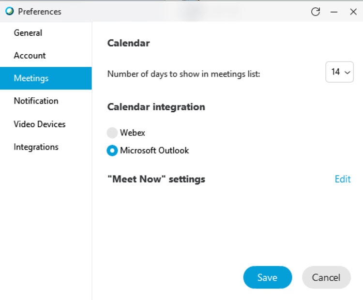 Use the Cisco Webex Meetings Desktop App