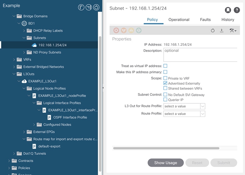 Cisco Apic Layer 3 Networking Configuration Guide Release 51x