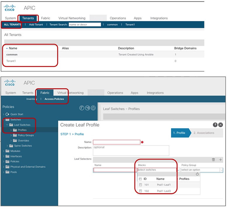 Cisco APIC Security Configuration Guide, Release 5.0(x) - Restricting Access Using Security ...