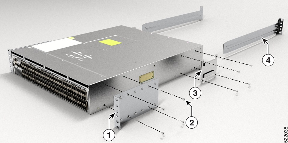 Cisco 8100 シリーズ ルータ ハードウェア設置ガイド - シャーシの取り付け [Cisco 8000 Series Routers ...
