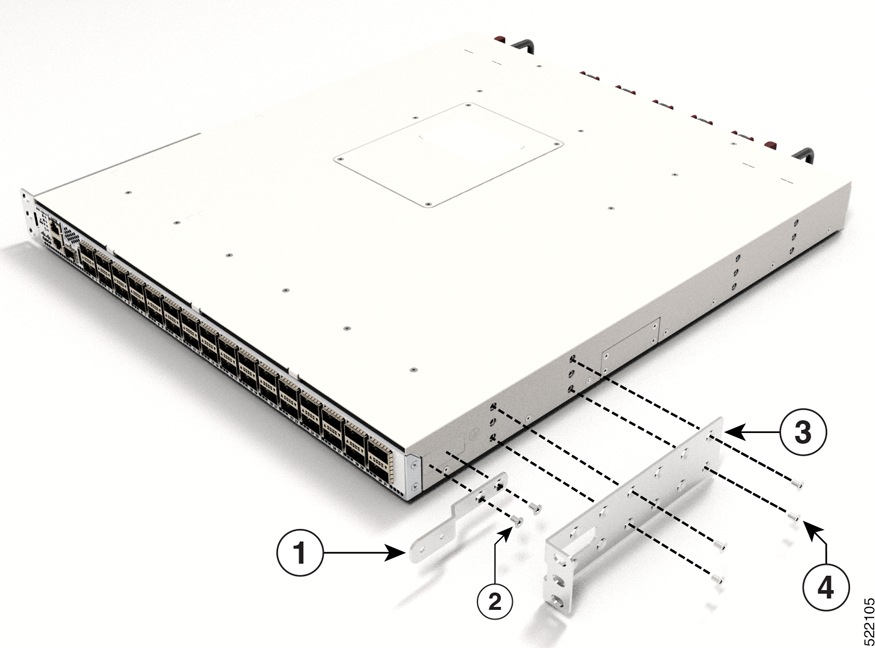 Cisco 8100 シリーズ ルータ ハードウェア設置ガイド - シャーシの取り付け [Cisco 8000 Series Routers ...