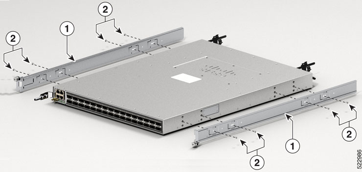 Cisco 8100 シリーズ ルータ ハードウェア設置ガイド - シャーシの取り付け [Cisco 8000 Series Routers ...