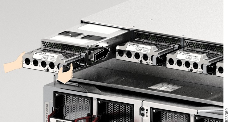 Hardware Installation Guide for Cisco 8600 Series Routers - Powering on ...