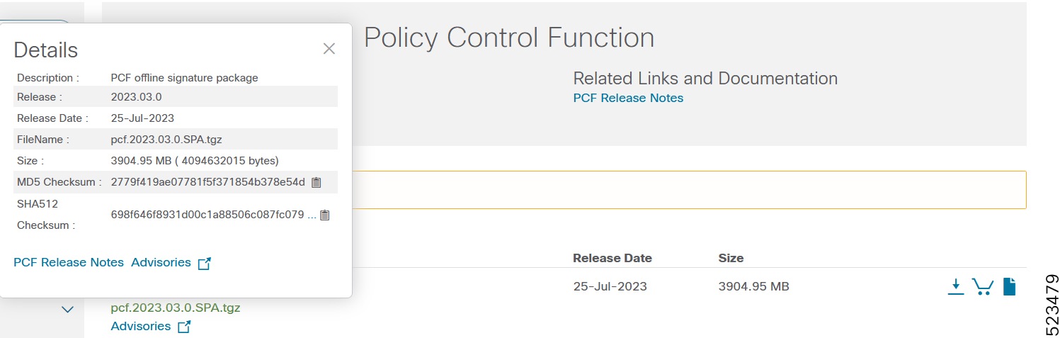 UCC 5G PCF Release Notes, Release 2023.04.0 - Cisco