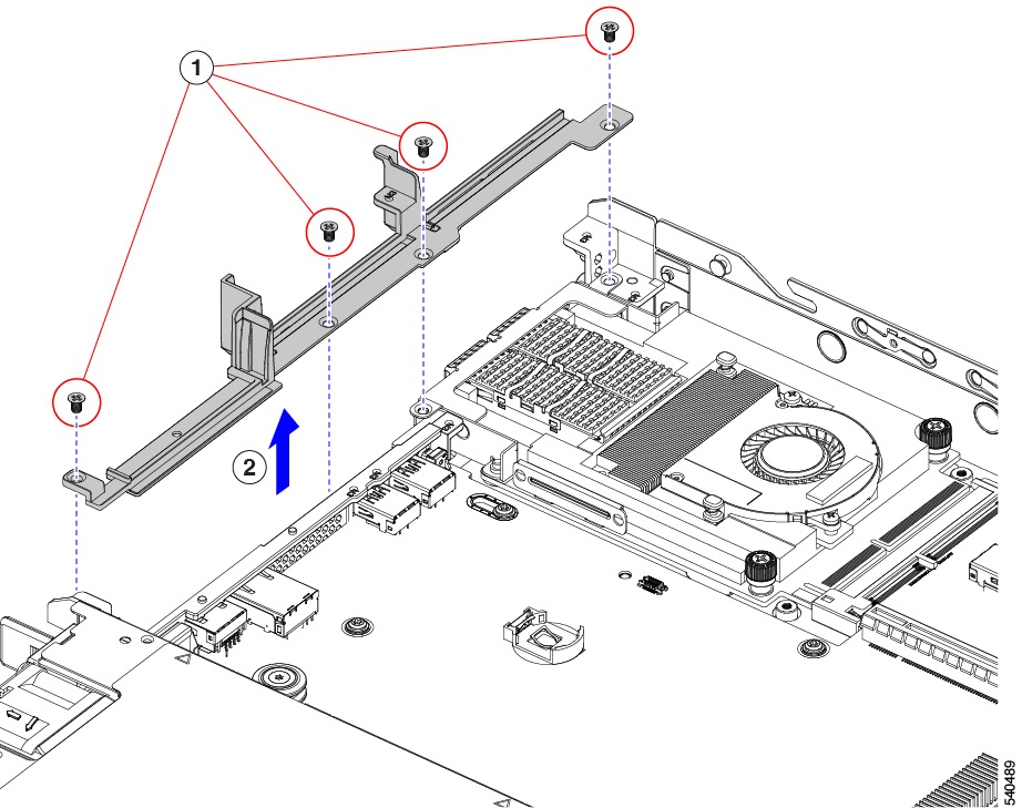 Cisco UCS C220 M7 Server Installation and Service Guide - Servicing the ...