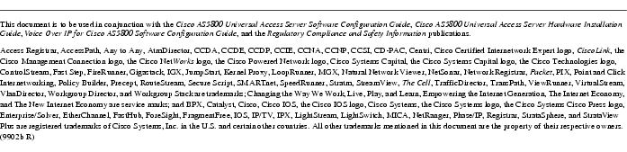 Cisco AS5800 Voice over IP Feature Card Installation and Configuration ...