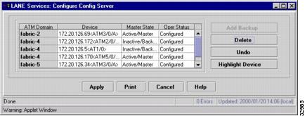 Configuring and Monitoring LANE Services [Support] - Cisco Systems