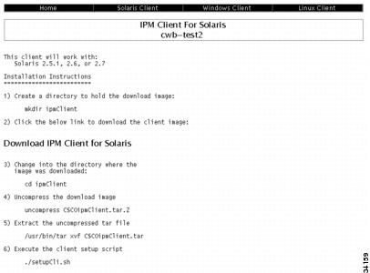 Accessing IPM Data From a Web Server [Support] - Cisco Systems