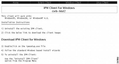 Installing the IPM Client on Windows [Support] - Cisco Systems