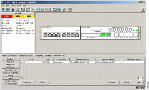 Chapter 4, Cisco Transport Controller Operation [Cisco ONS 15300 Series ...