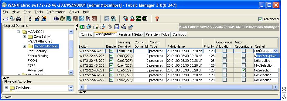 Switch Configuration - Configuring Domain Parameters [Cisco MDS 9000 NX ...