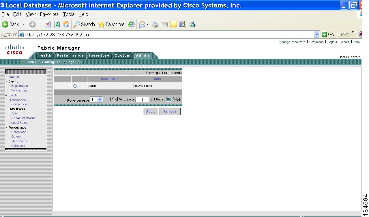 Getting Started - Fabric Manager Web Server [Cisco MDS 9000 NX-OS and ...