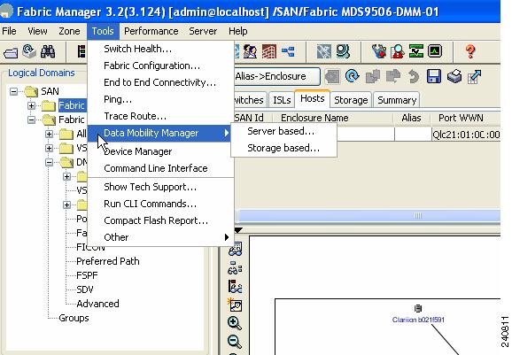 Cisco MDS 9000 Family Data Mobility Manager Configuration Guide - Using ...