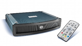 図 2 リモート コントロール付属の Cisco Digital Media Player 4400G