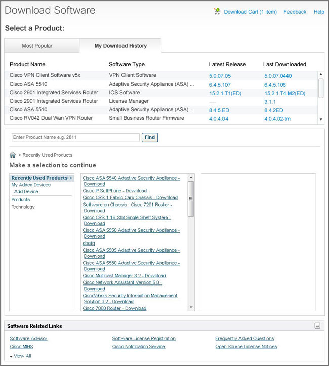 Personalized Software Downloads