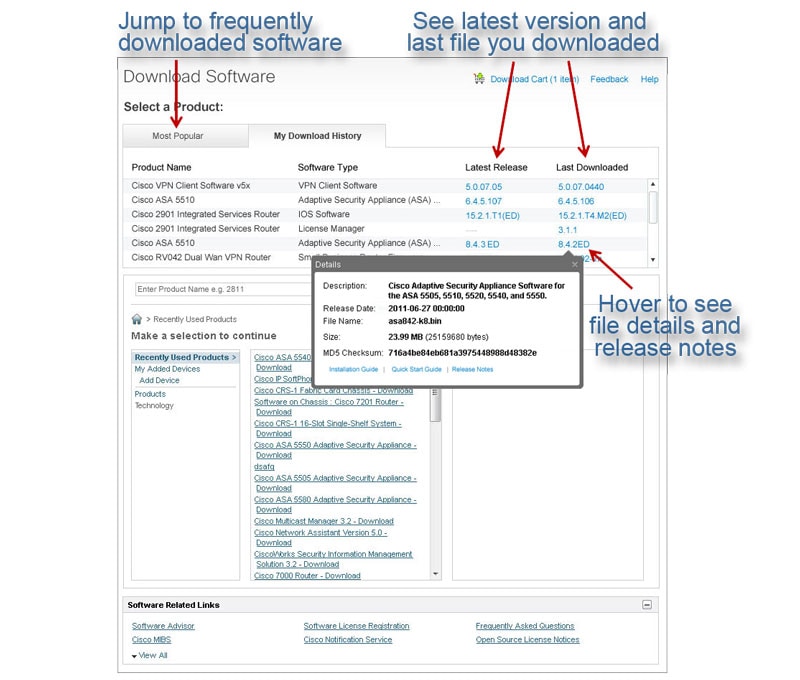 Personalized Software Downloads