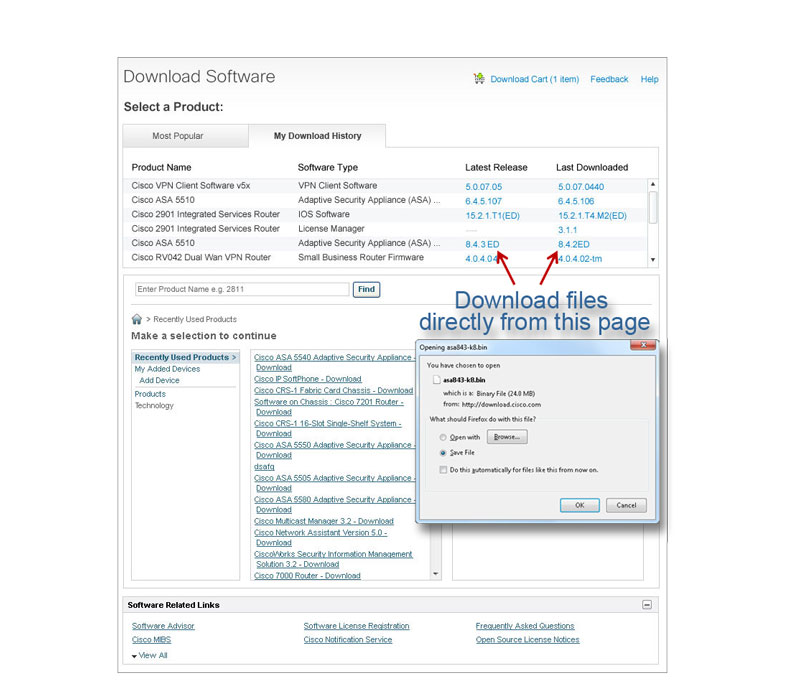 Personalized Software Downloads